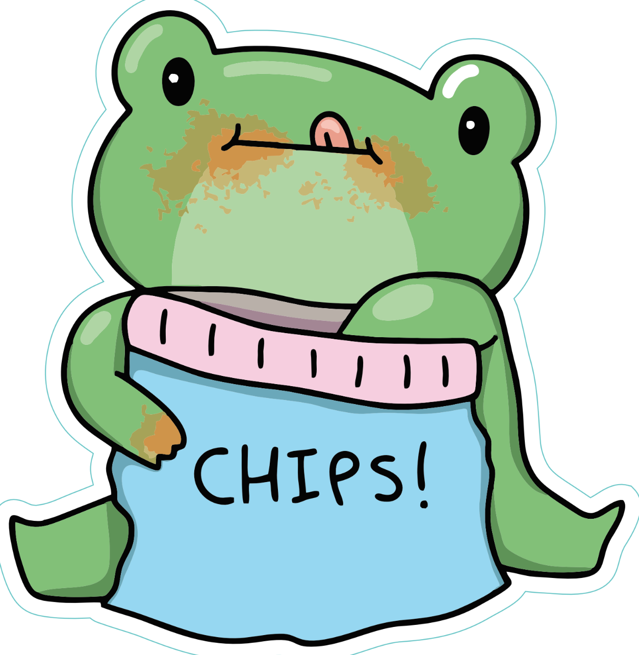 Chip Frog – STICKER SHOCK